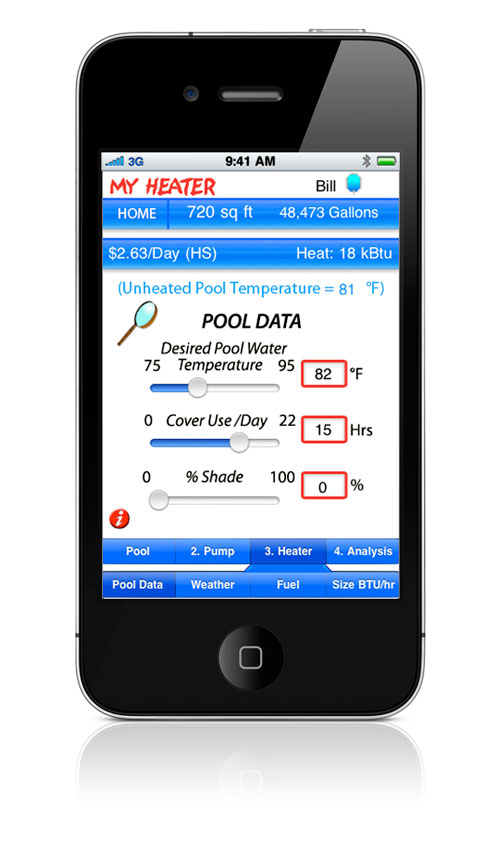 WELCOME To My Pool iPhone App Home Page